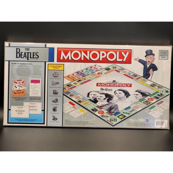Usaopoly | Games | Beatles Monopoly Collectors Edition 20 Sealed John ...